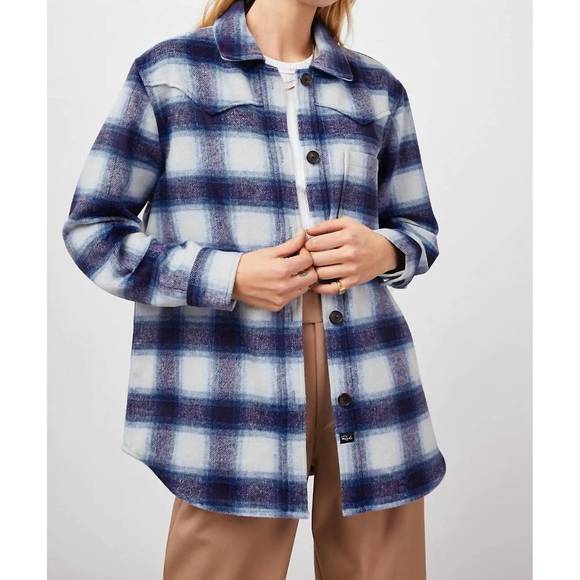 Rails | Jackets & Coats | New Rails Womens Tripp Shirt Jacket In Azure ...